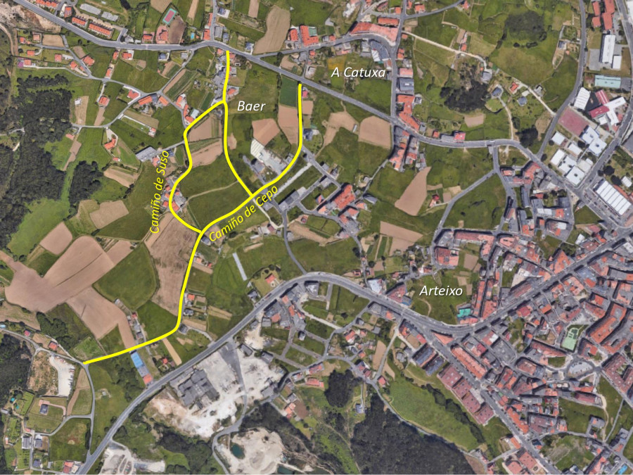 Arteixo construirá una nueva senda peatonal de 1.500 metros entre ... Arteixo construirá una nueva senda peatonal de 1.500 metros entre ...